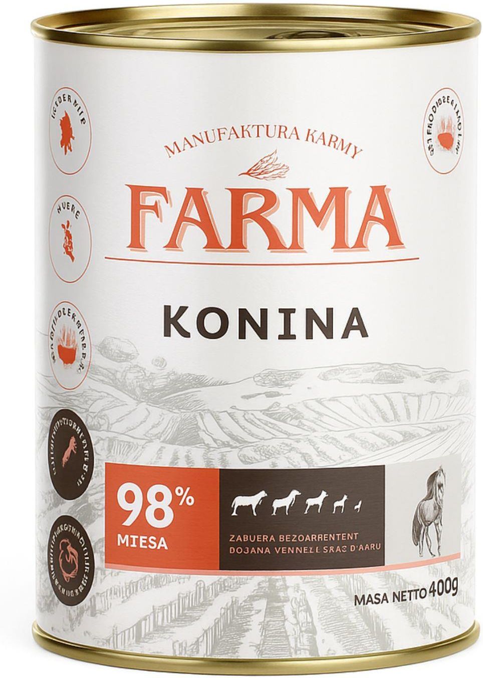 Karma Farma Select Konina Karma Mokra Dla Psa 400G - Ceny i opinie - Ceneo.pl