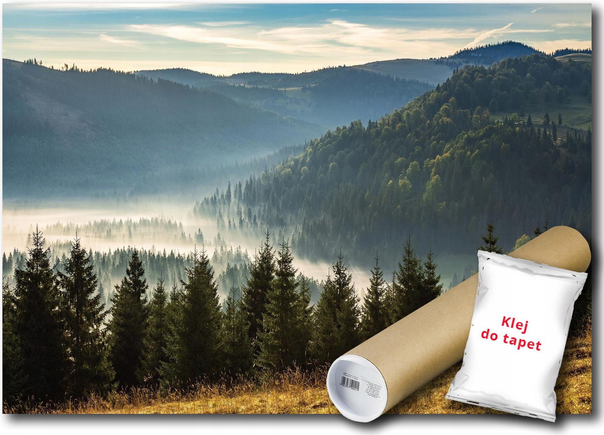 Fototapeta Flizelina Góry Las Mgła Widok 152x104 - Opinie i ceny na ...