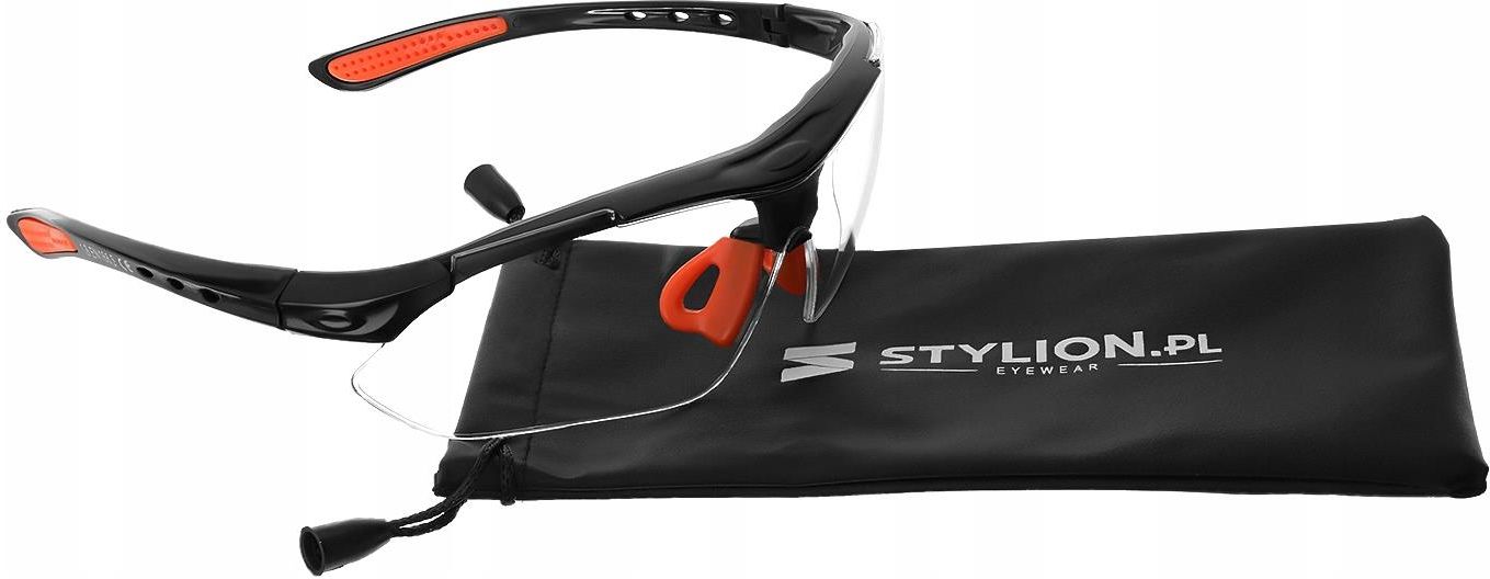 Stylion Lekkie I Mocne Okulary Ochronne Bezbarwne Na Rower - Ceny i ...