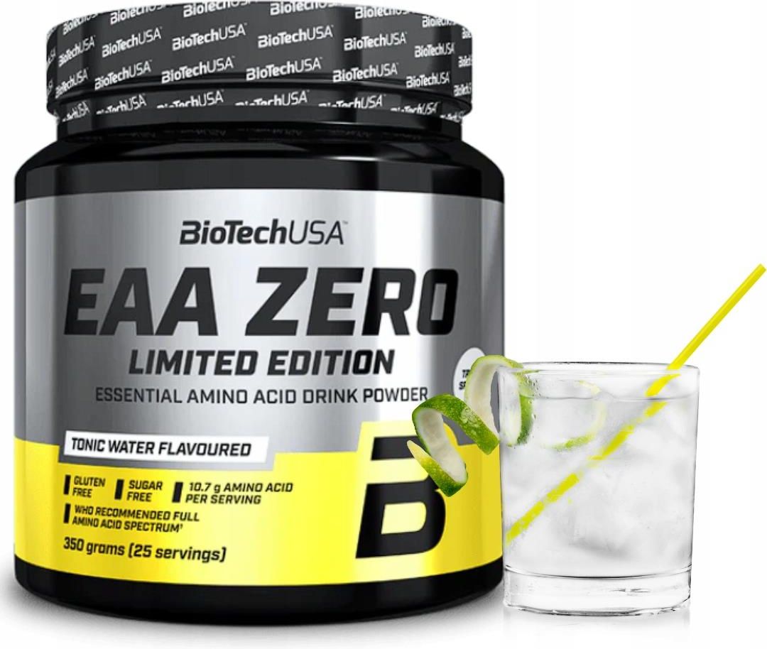 BIOTECH USA EAA ZERO 350g LIMITED EDITION TONIC WATER AMINOKWASY EAA - EAA - ceny i opinie ...