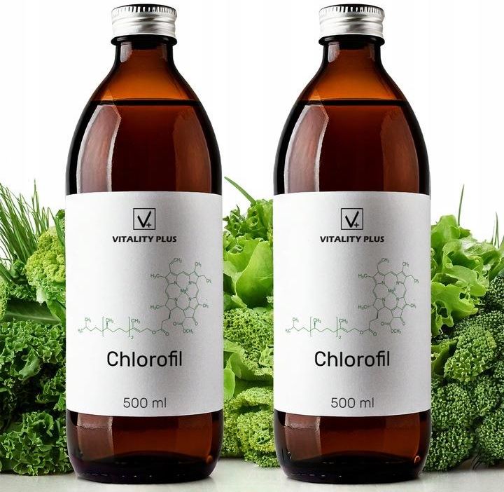 Vitality Plus Chlorofil W Płynie 2x100ml - Opinie i ceny na Ceneo.pl