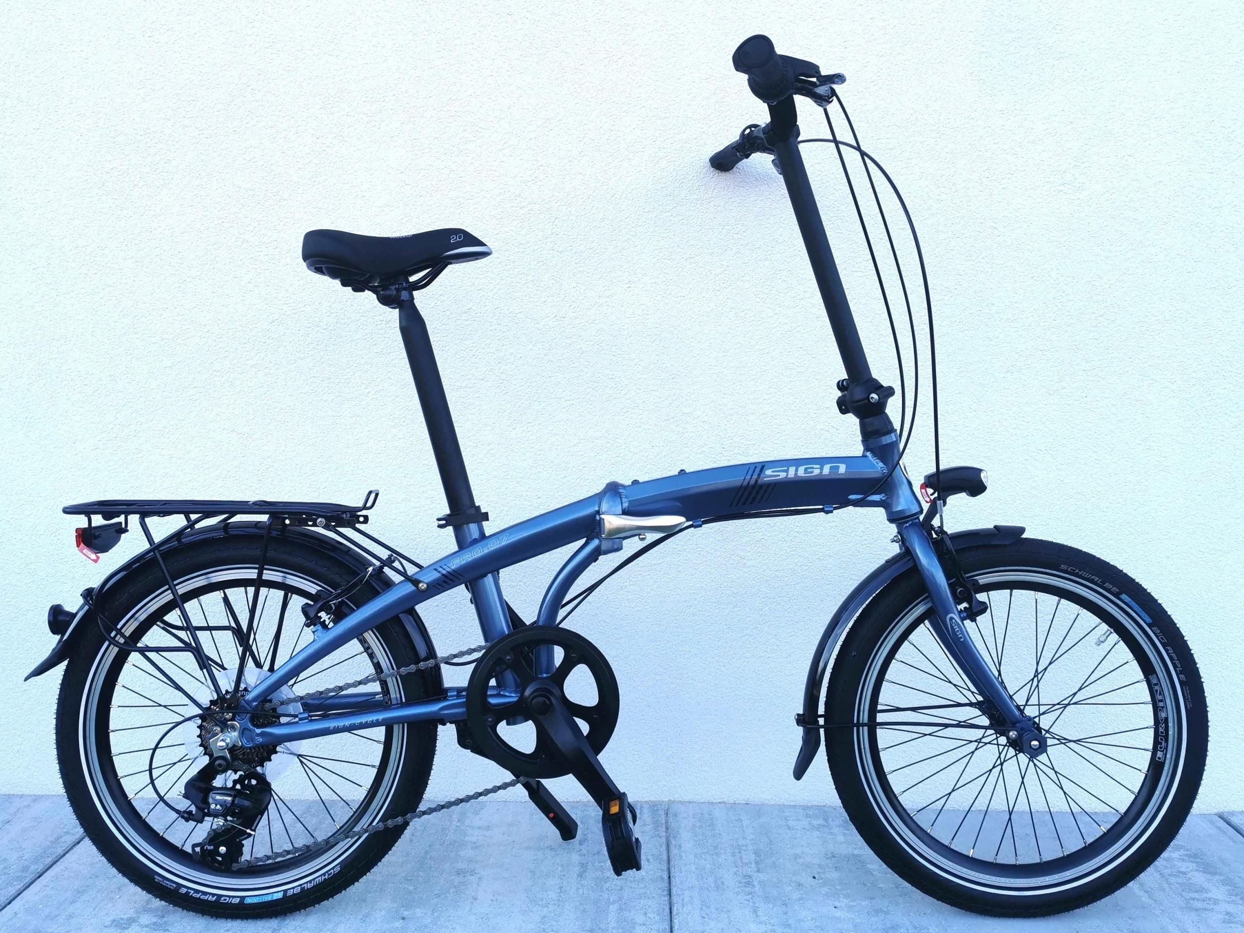 Sprick Rower Składany Aluminiowy Sign Fro.07 Shimano Tourney 7 - Rowery ...