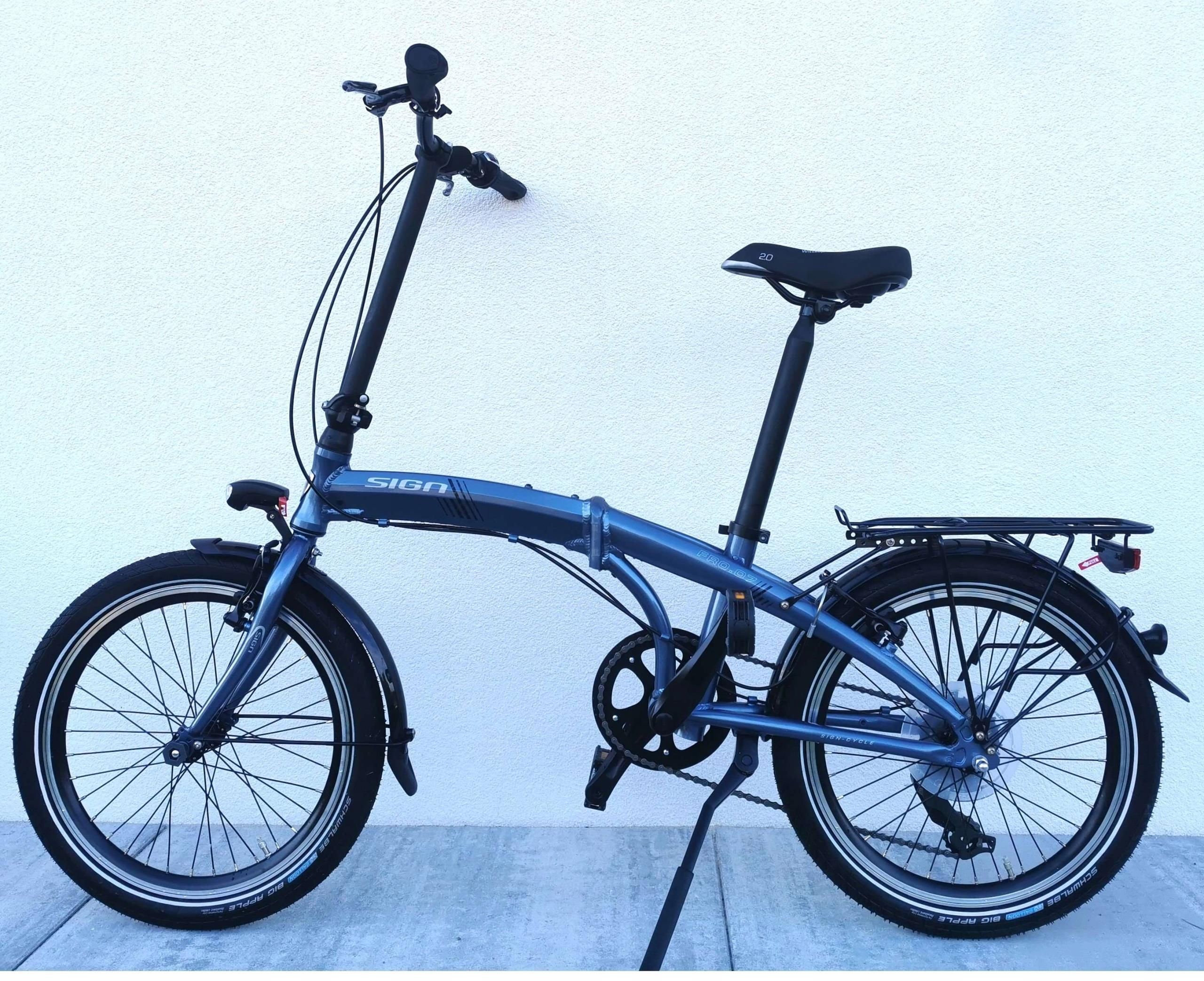 Sprick Rower Składany Aluminiowy Sign Fro.07 Shimano Tourney 7 - Rowery ...