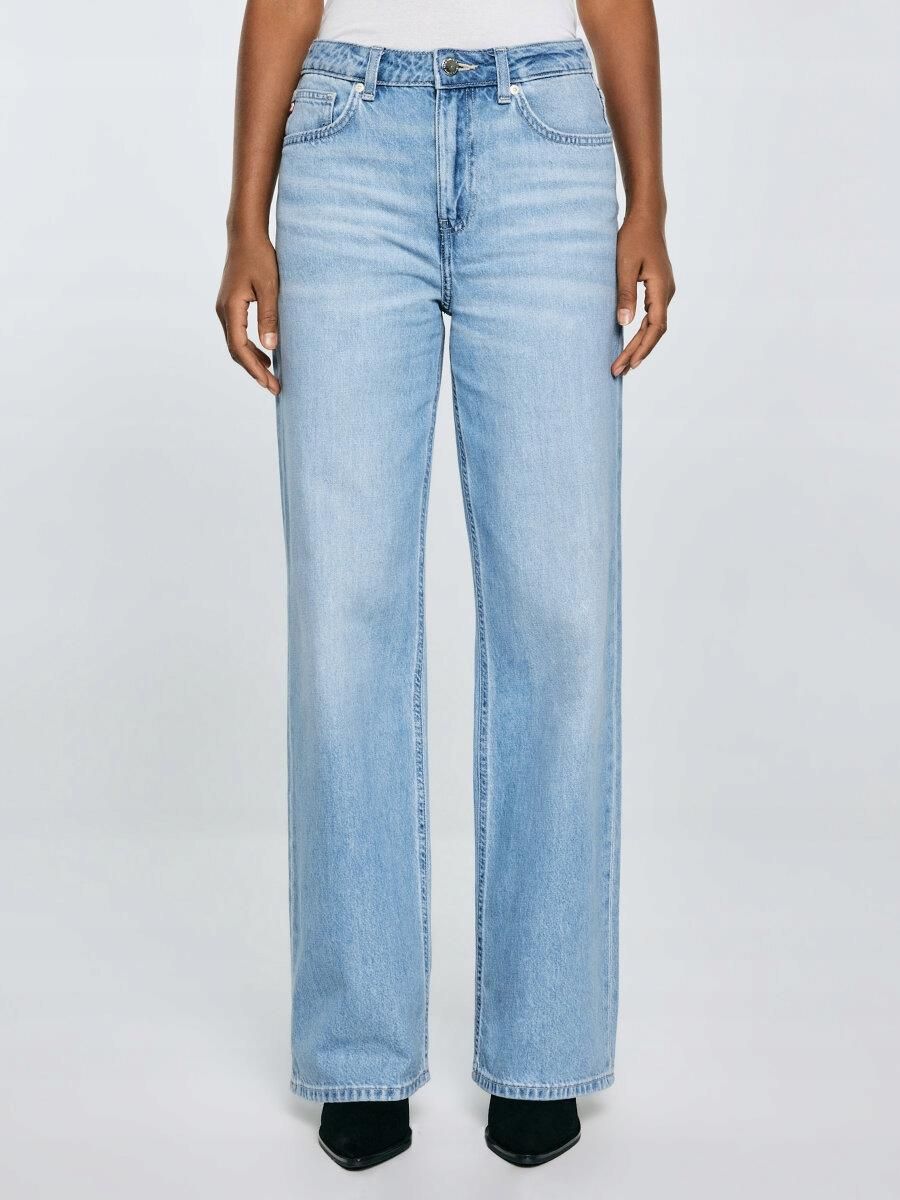 Big Star Jeansy Damskie Z Szeroką Nogawką Niebieskie Atrea 195 W33 L32 - Ceny i opinie - Ceneo.pl