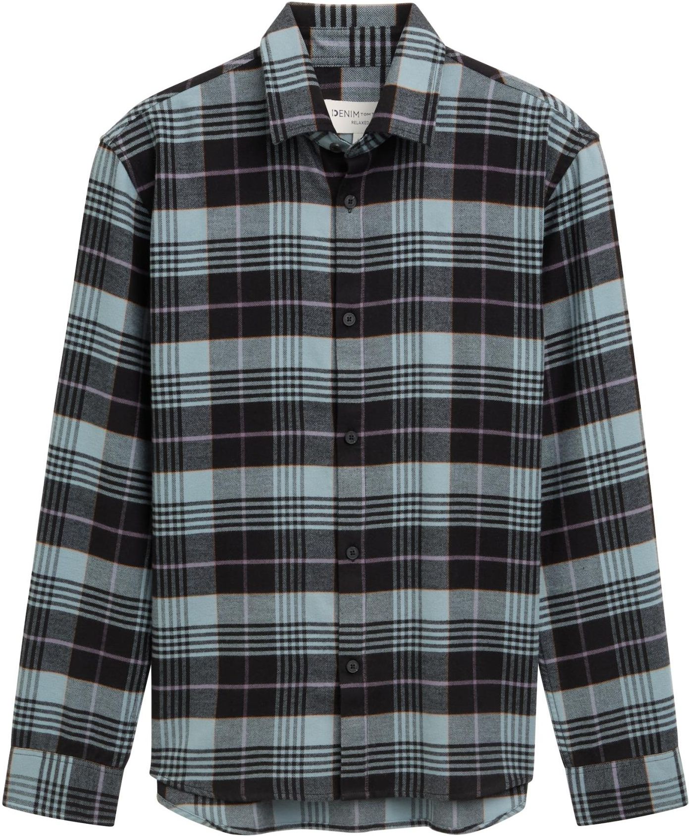 Koszula męska Tom Tailor Relaxed-fit shirt with a check pattern r. M ...