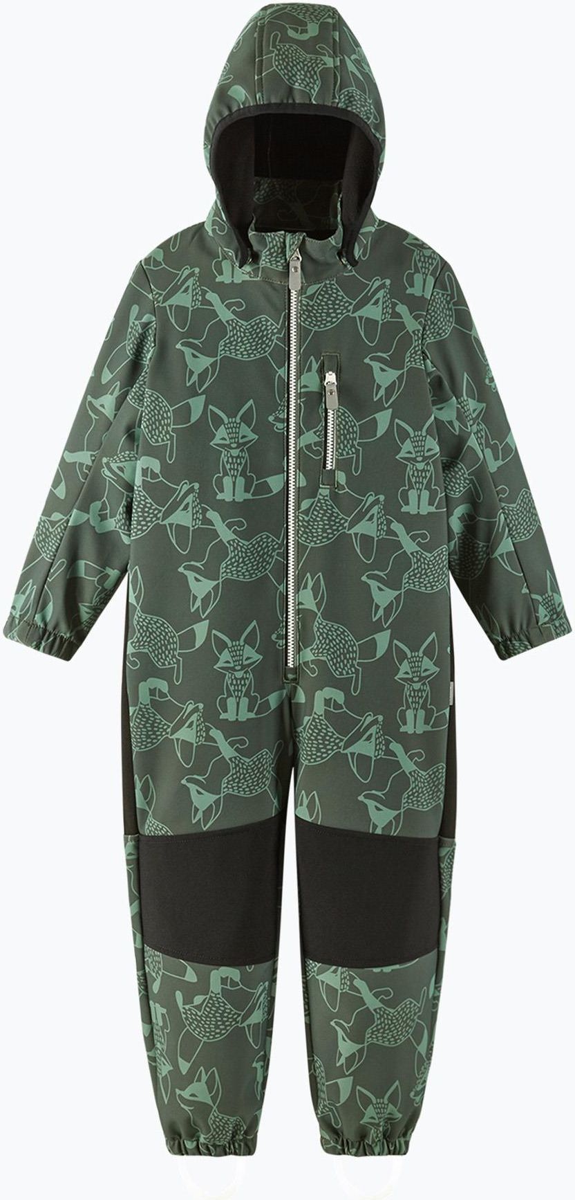 Kombinezon softshell dziecięcy Reima Nurmes deeper thyme green Zima ...