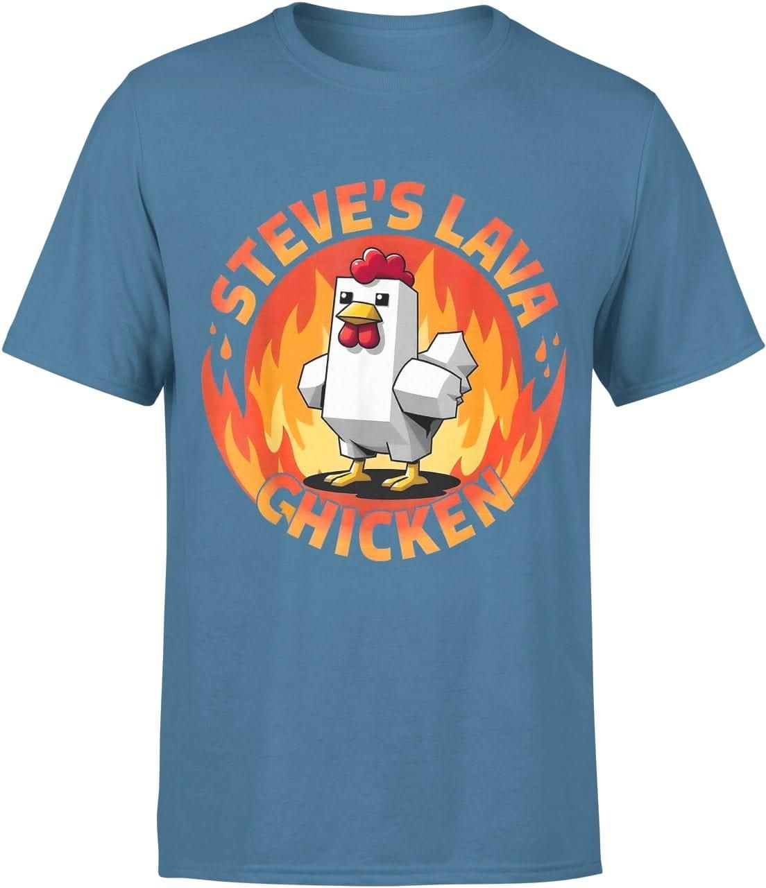 Steve lava chicken minecraft Męska koszulka (XXL, Biały) - Ceny i ...