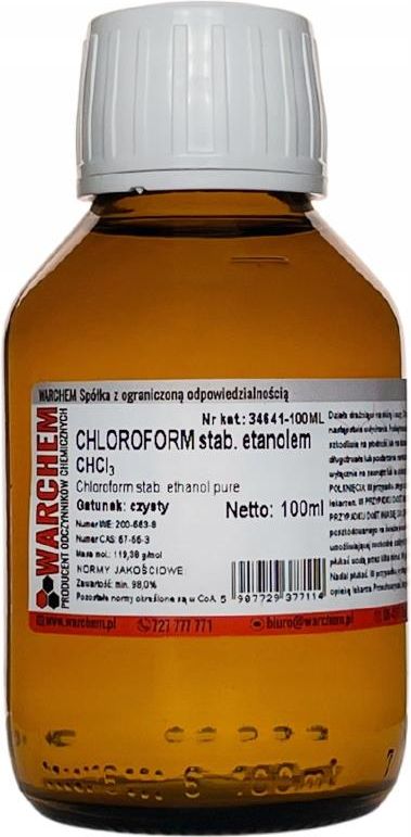 Warchem Chloroform (Stab. Etanolem) Czysty 100Ml - ceny i opinie - Ceneo.pl