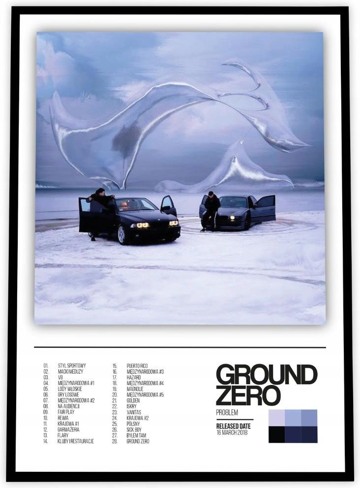 Plakat PRO8LEM Ground Zero okładka Albumu obraz 20x30 cm - Opinie i ...