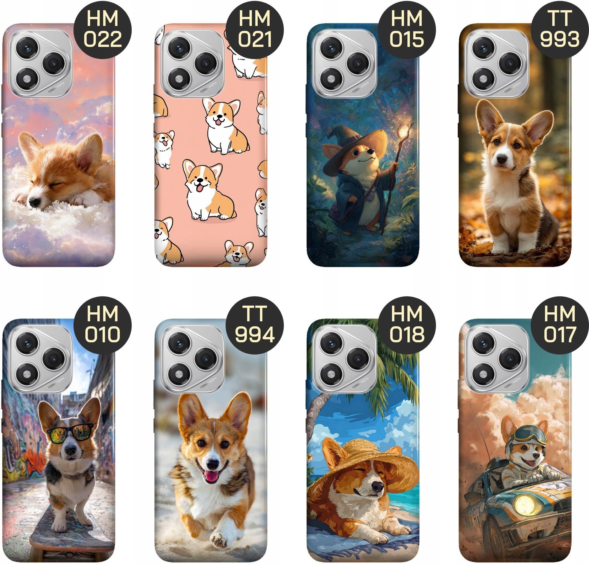 Hello Case Etui Do Honor 400 Lite Corgi Pieski Piesek Łapa Obudowa Pokrowiec - Etui na telefon ...