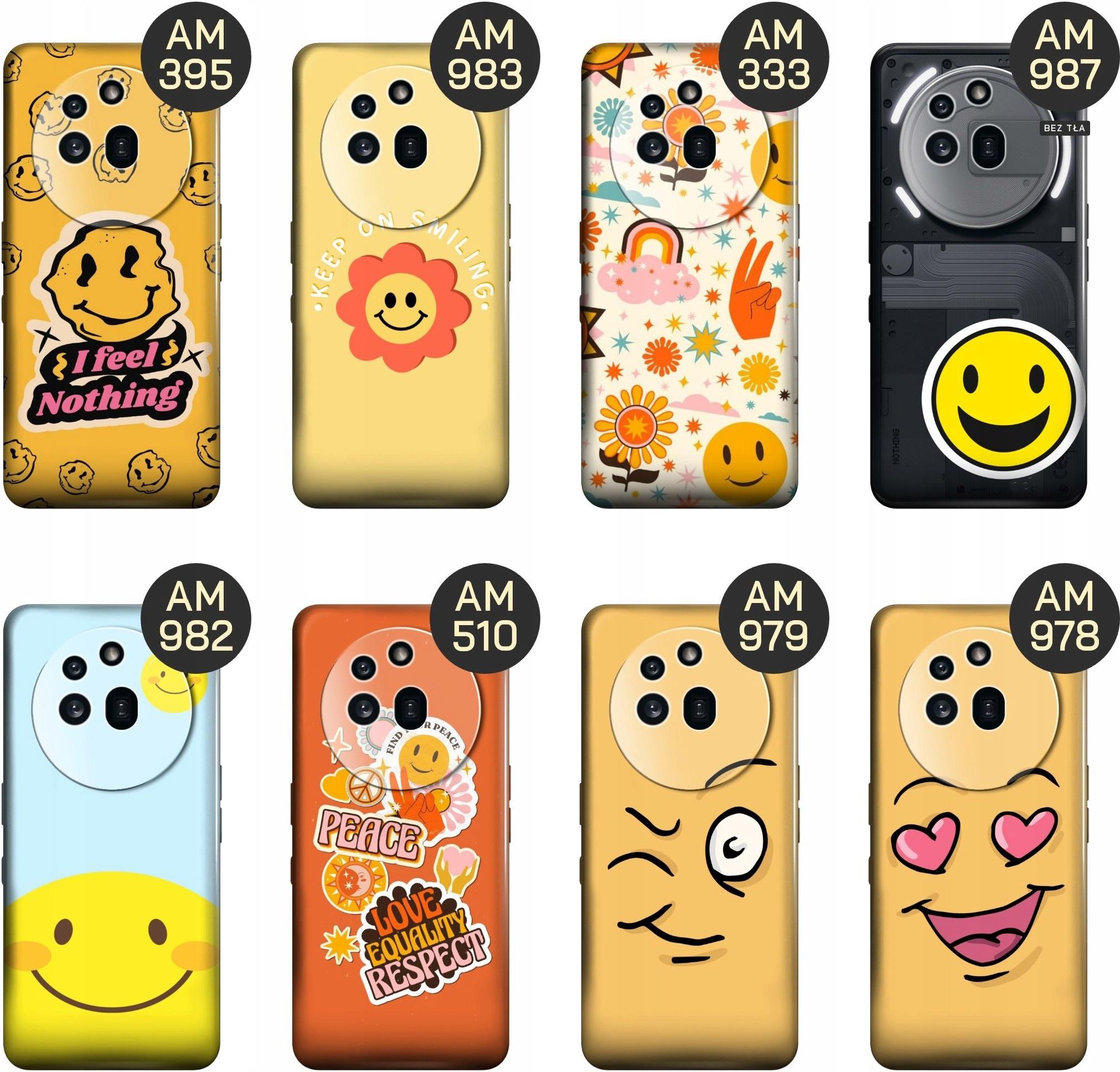 Hello Case Etui Do Nothing Phone 3A Pro Uśmiech Smile Emoji Obudowa ...
