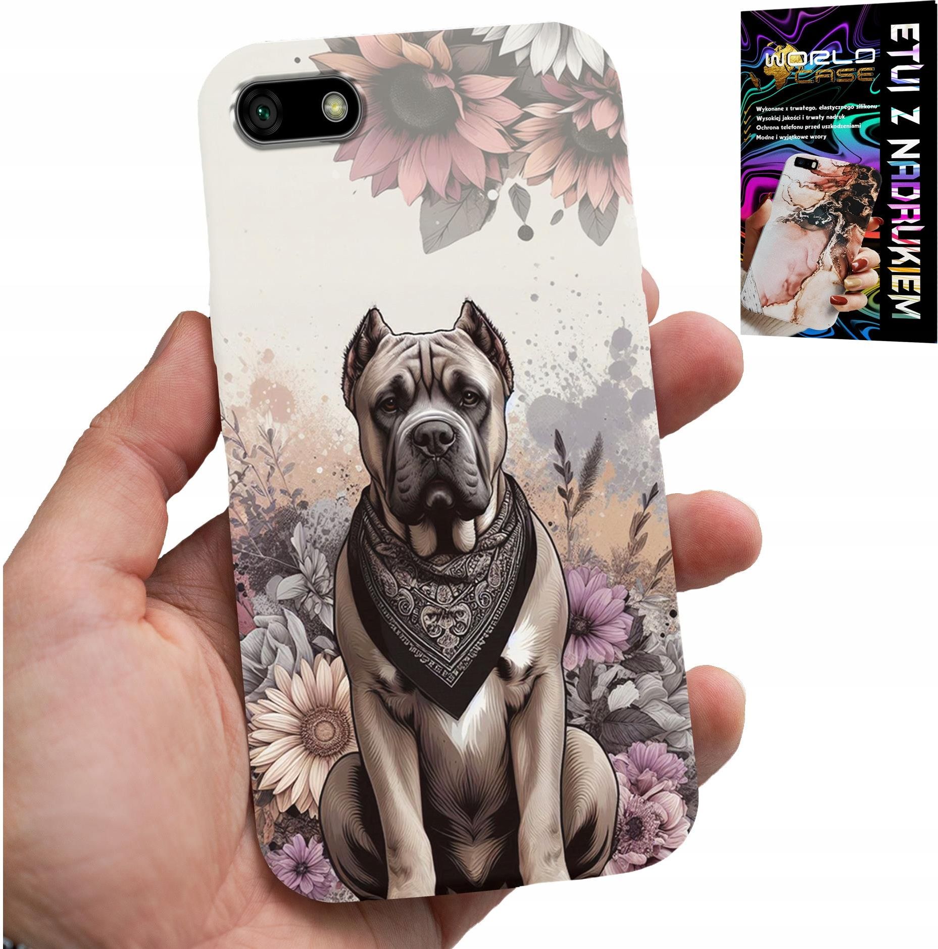 Etui Do Huawei Y5 2018 Psie Rasy Psie Pokrowiec Folia - Etui na telefon ...