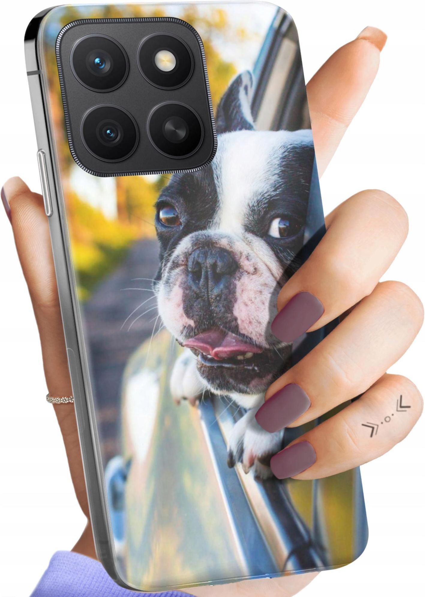 Hello Case Etui Do Honor X8C 4G Mops Buldog Francuski Angielski Obudowa ...