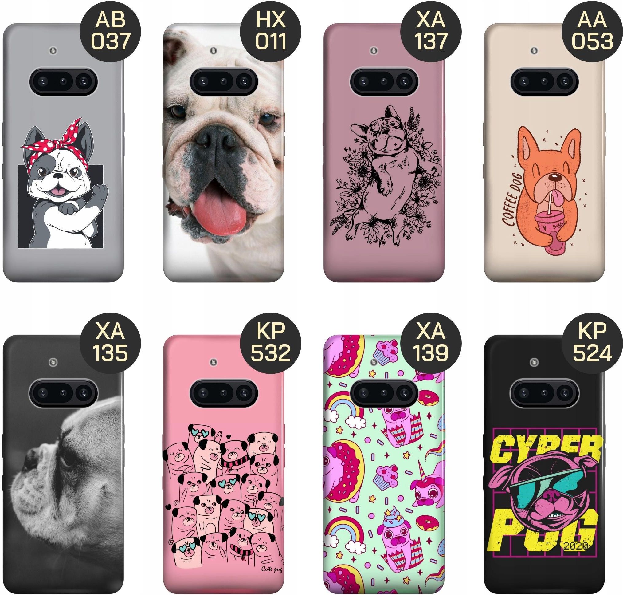 Hello Case Etui Do Nothing Phone 3A Mops Buldog Francuski Angielski ...