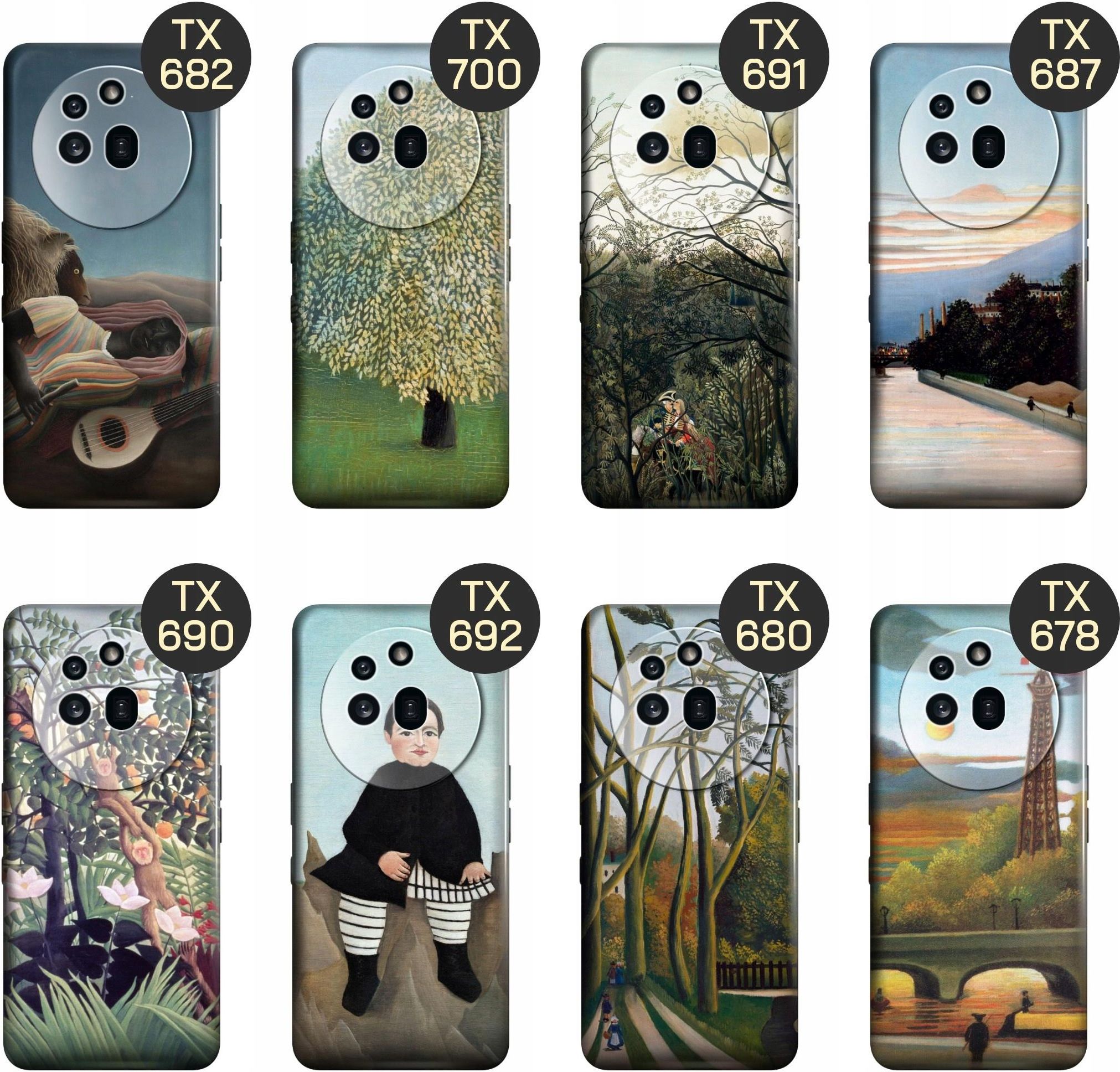 Hello Case Etui Do Nothing Phone 3A Pro Henri Rousseau Pejzaż Malarz ...