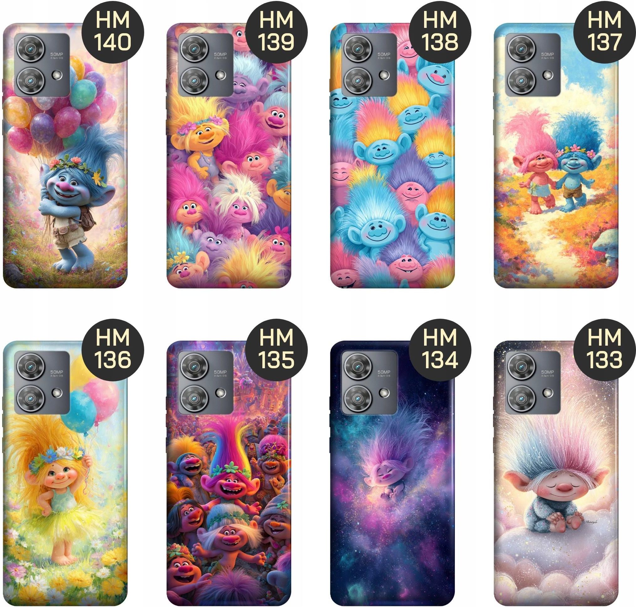 Hello Case Etui Do Motorola Moto Edge 40 Neo Trole Stworki Skrzaty Obudowa - Etui na telefon ...