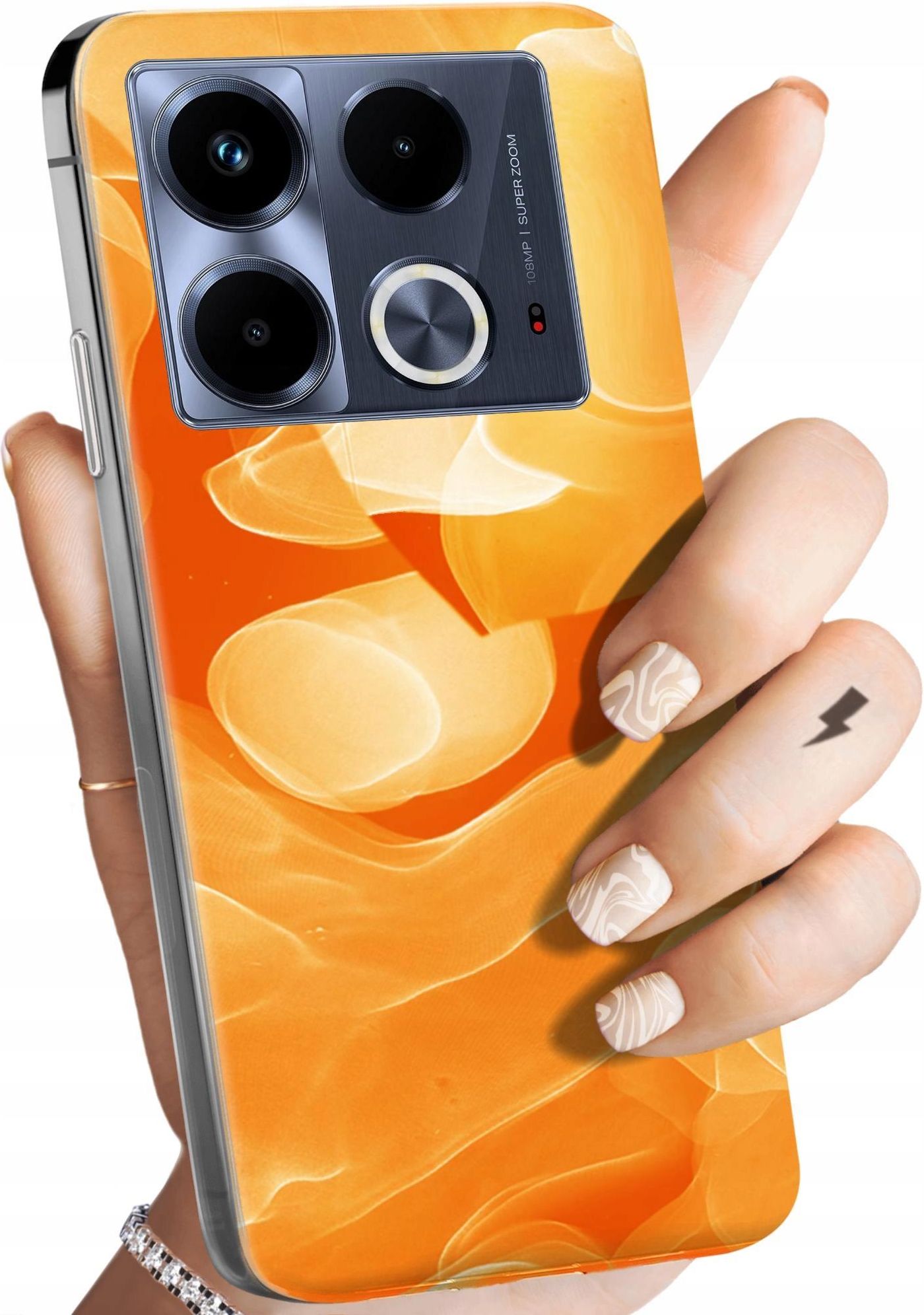 Hello Case Etui Do Infinix Note 40 4G Pomarańczowe Pomarańcze Orange ...