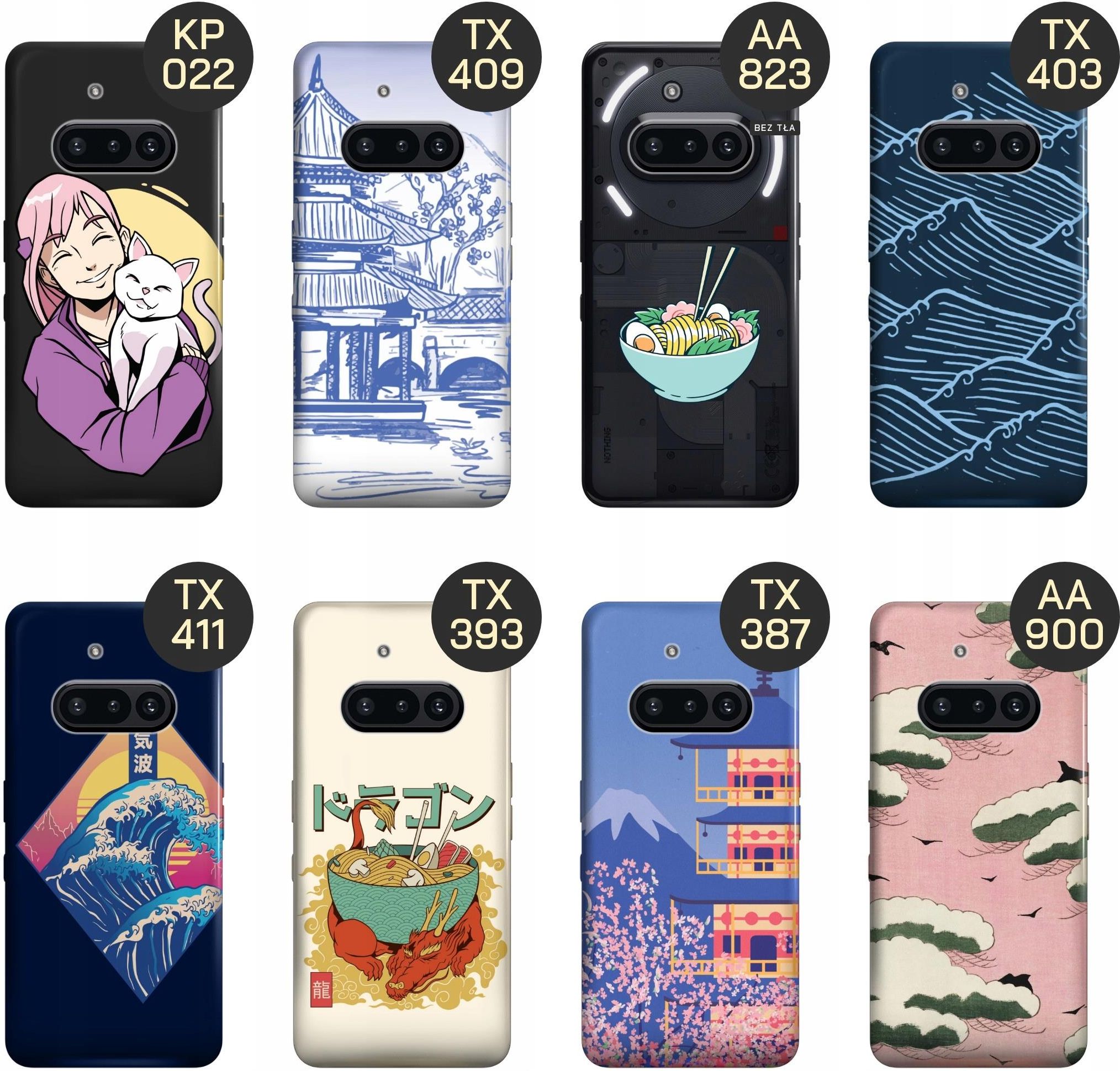 Hello Case Etui Do Nothing Phone 3A Japonia Kwiaty Tokio Obudowa ...