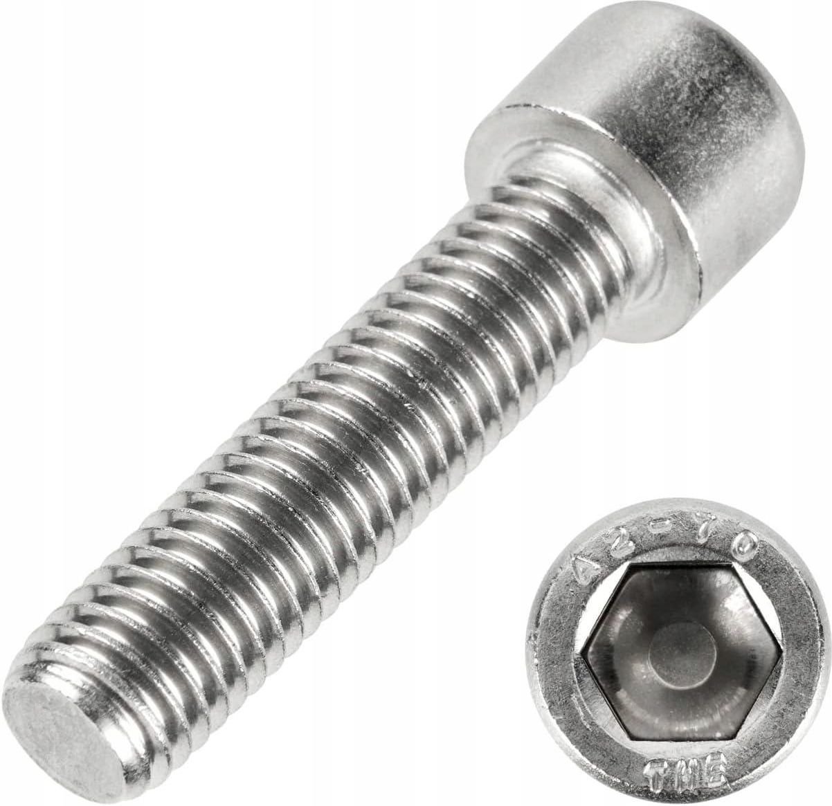 Śruba Imbusowa M5x8 Ocynk 8.8 Iso 4762 Linker - Opinie i ceny na Ceneo.pl