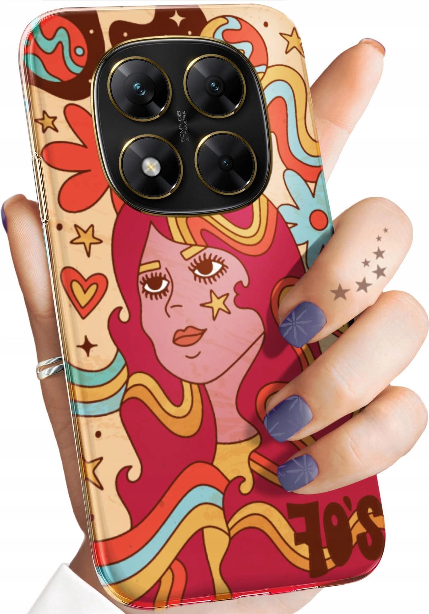 Hello Case Etui Do Xiaomi Poco X7 5G Hippie Peace Hippisi Obudowa ...