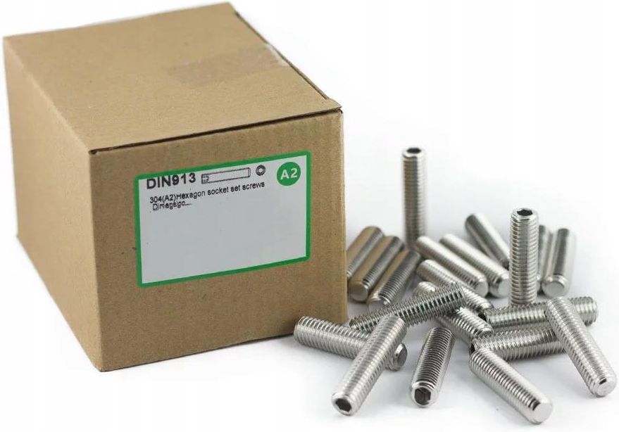 Dekorstal Śruba Dociskowa Wkręt Din 913 Inox M6 x 25 - Opinie i ceny na Ceneo.pl