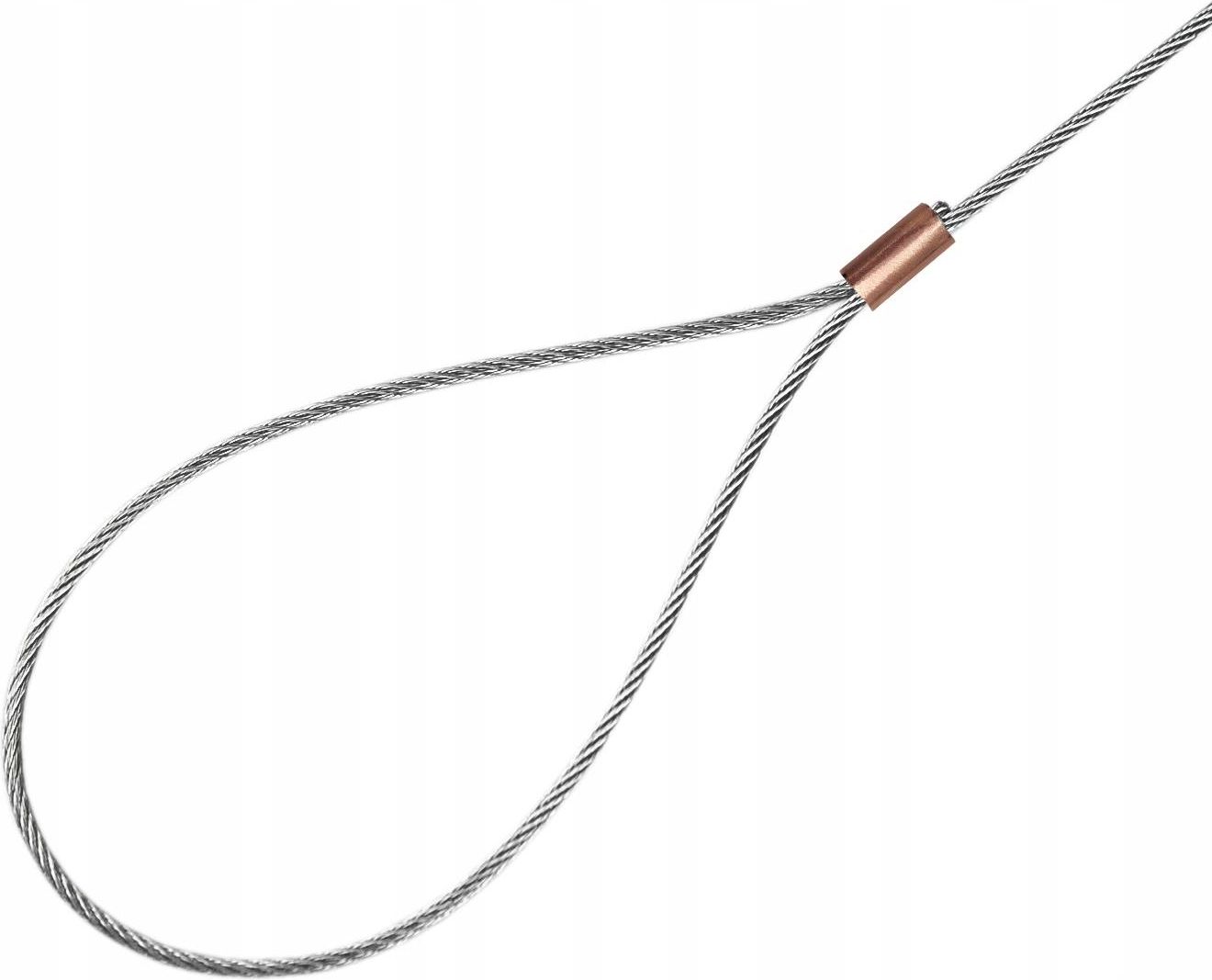 Dq-Pp Lina Linka Stalowa Nierdzewna Inox Z Pętlami Oczkami 2mm 175Cm 1,75M - Opinie i ceny na ...