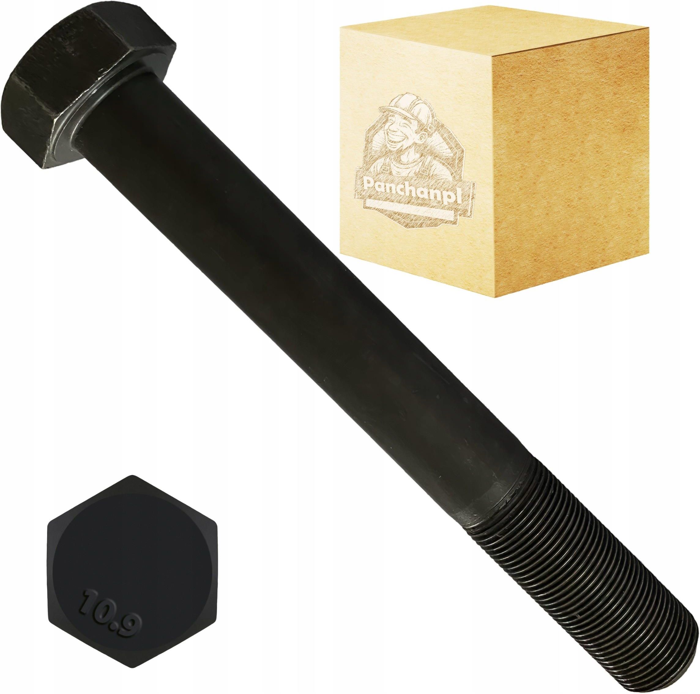 Panchanpl Śruba Na Klucz Drobnozwojna Din960 Kl. 10.9 M10x1.25x80 - Opinie i ceny na Ceneo.pl