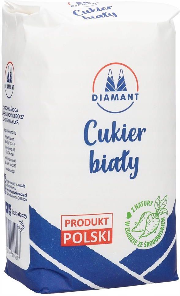 Diamant Cukier Biały Paczkowany 1kg - Ceny i opinie - Ceneo.pl