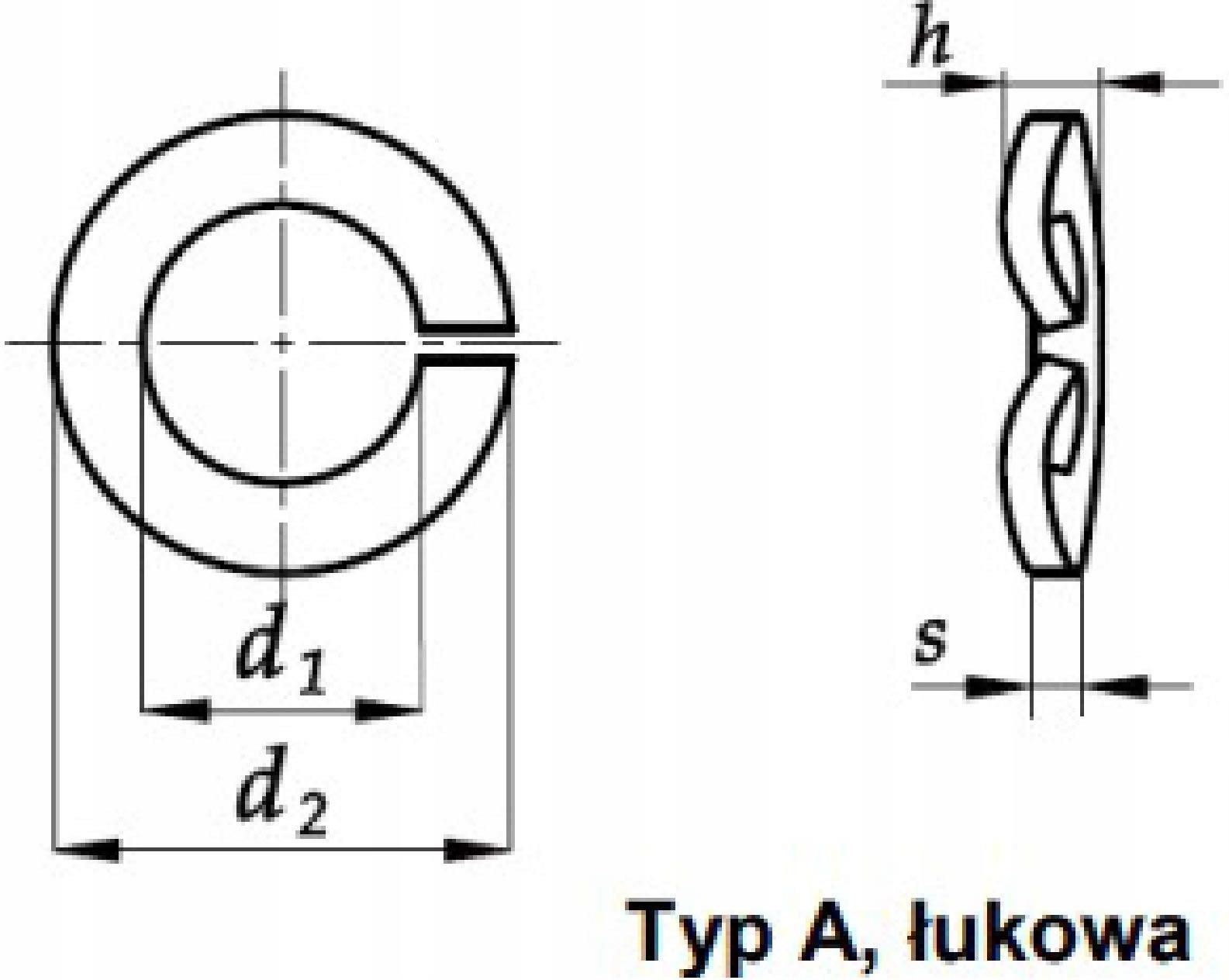 Podkładka Spr. Łuk. M30 Oc. Mech. Din 128 - Opinie i ceny na Ceneo.pl