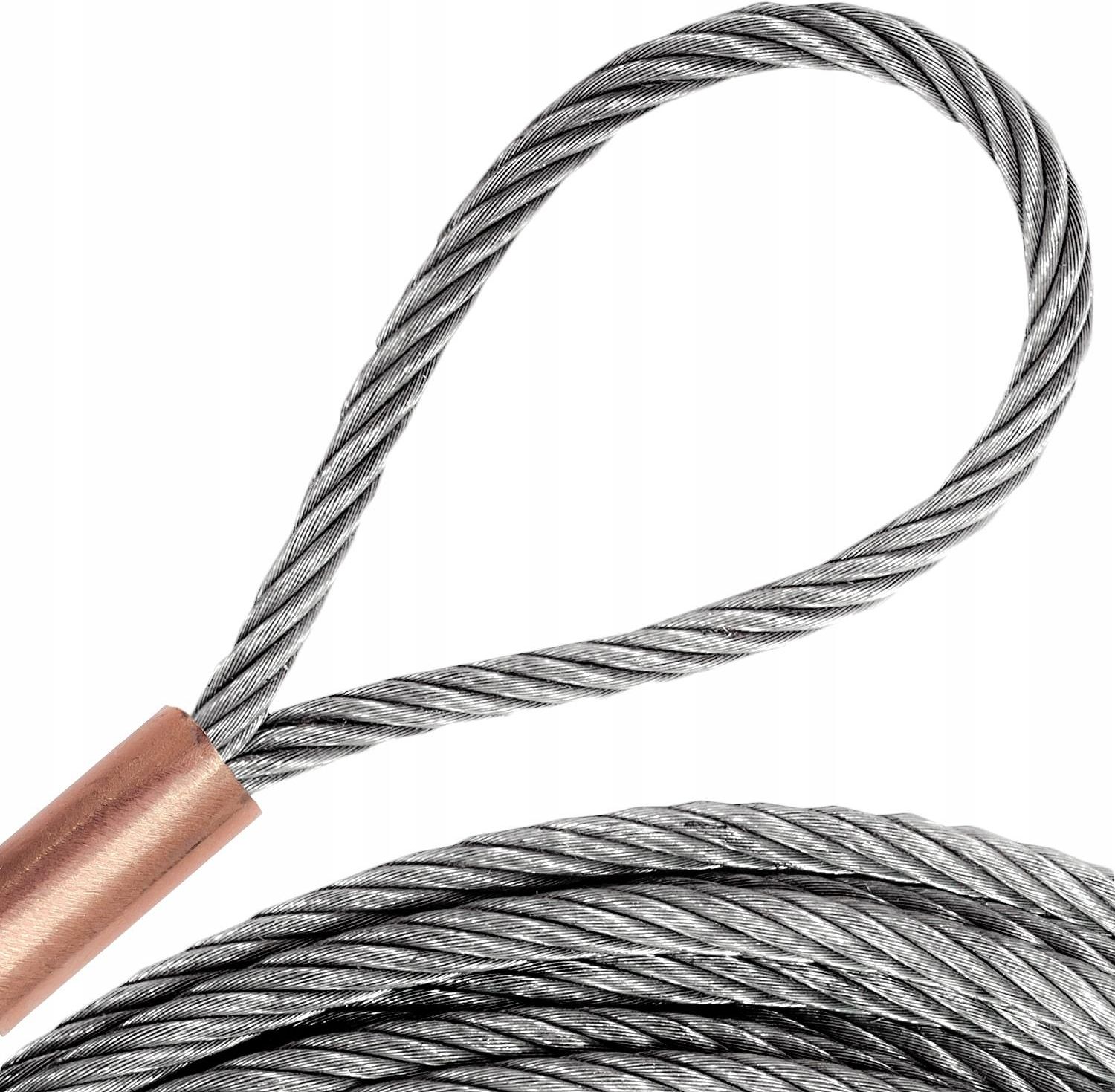 Dq-Pp Lina Linka Stalowa Nierdzewna Inox Z Pętlami Oczkami 1,5mm 200Cm 2M - Opinie i ceny na ...