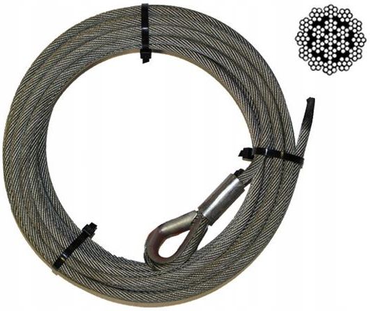 Lina Stalowa Nieodkrętna 19x7 Z Kauszą 3mmx17,5M 0.59T - Opinie i ceny ...