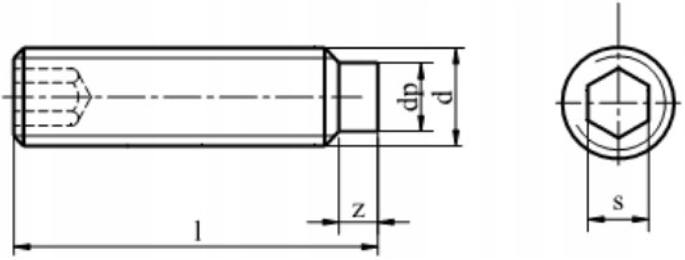 Wkręt Doci. 6-Kt/Czop M 5x10-A2 Iso 4028 - Opinie i ceny na Ceneo.pl