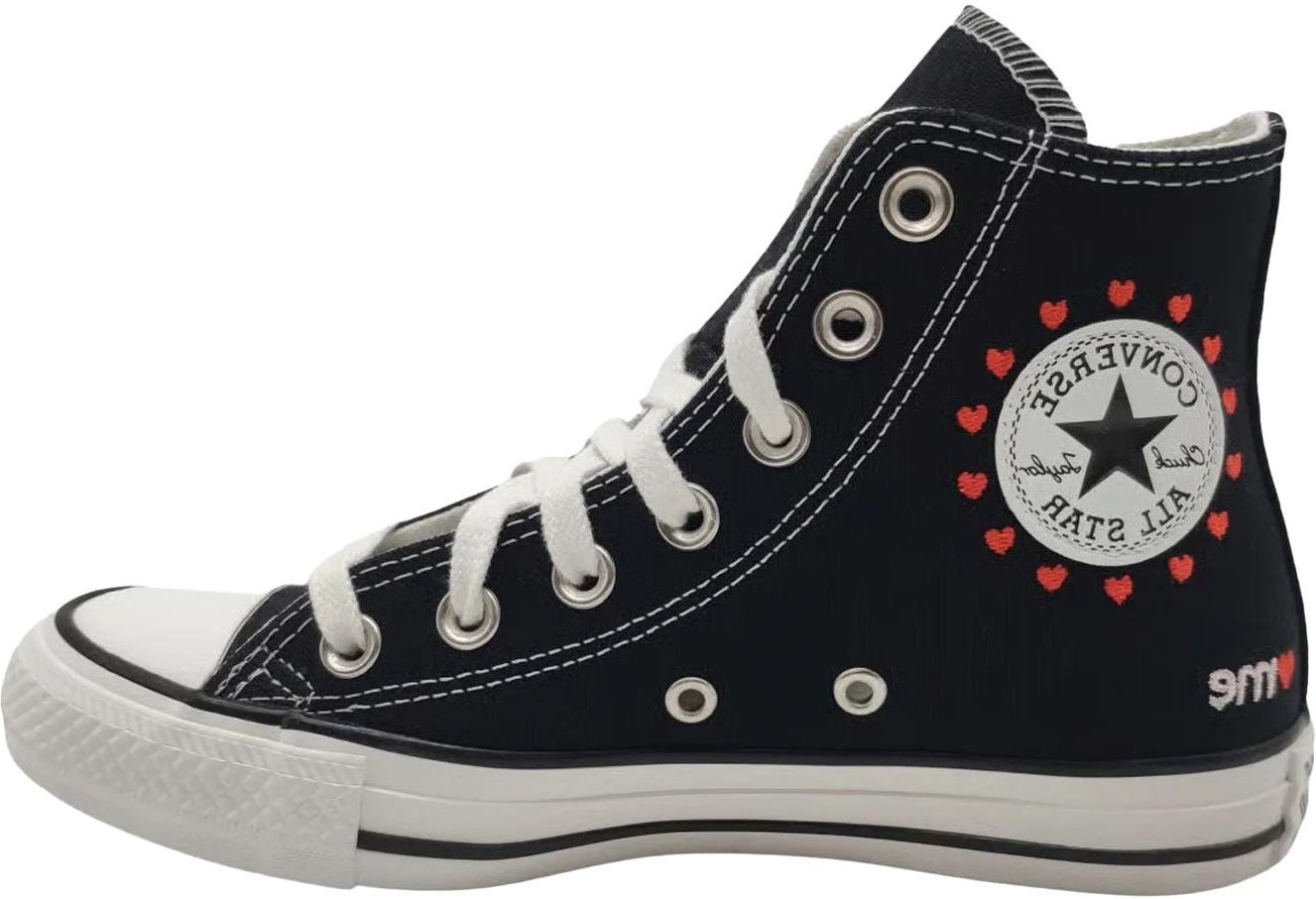 Converse Chuck Taylor All Star Embroidered Hearts 37.5 - Ceny i opinie ...