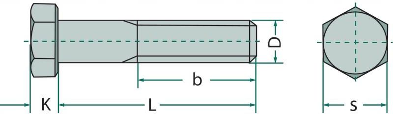 Granit Śruba Z Łbem Sześciokątnym Niepełny Gwint M20x170 Din 931 Iso 4014 - Opinie i ceny na ...