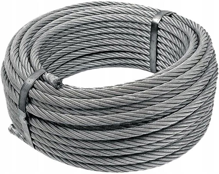 Granit Ocynkowana Lina Stalowa 12mm 15m Obciążenie 91,10 Kn - Opinie i ceny na Ceneo.pl