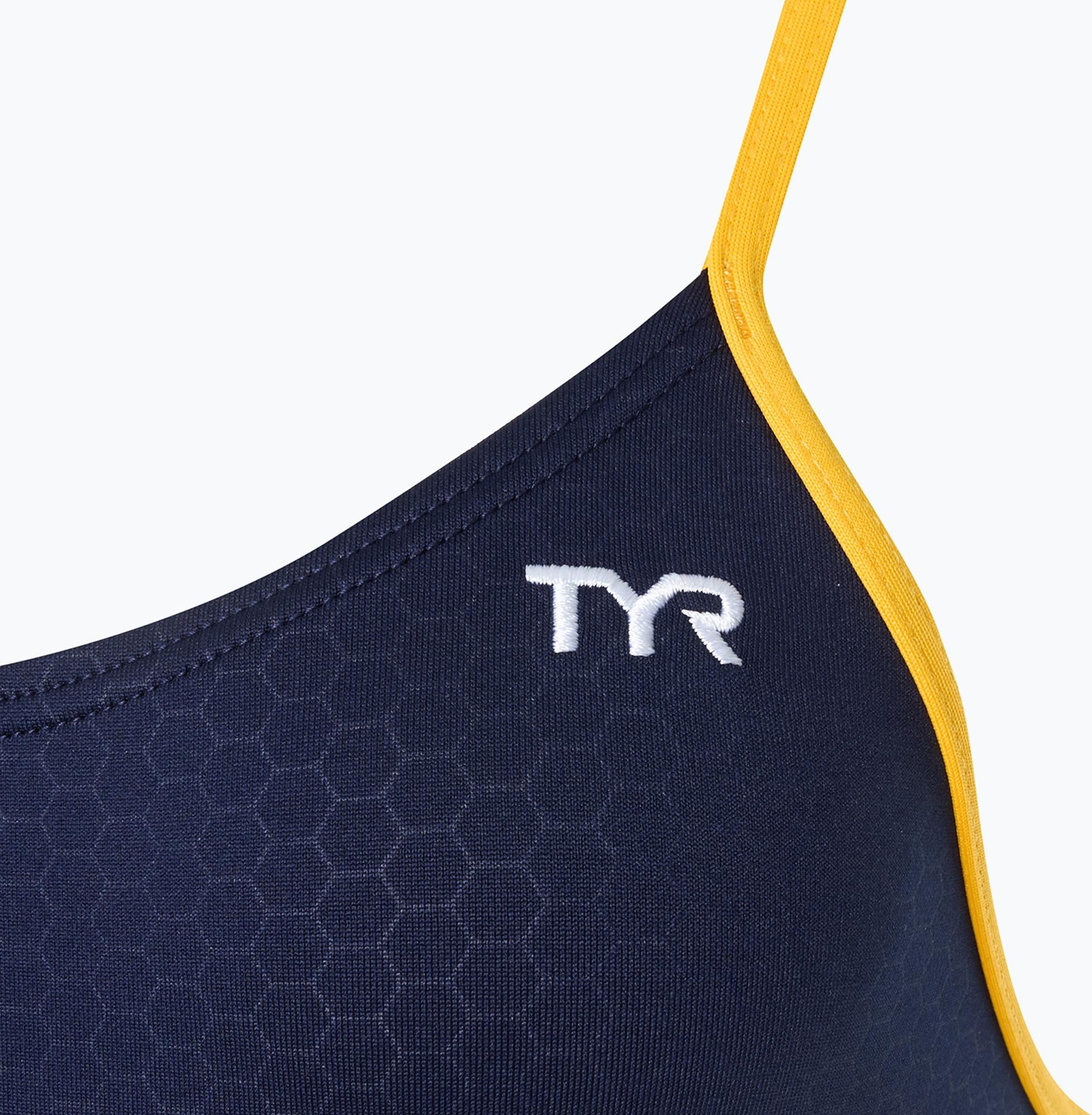 Tyr Strój Pływacki Jednoczęściowy Damski Hexa Cutoutfit Navy Gold - Ceny i opinie - Ceneo.pl