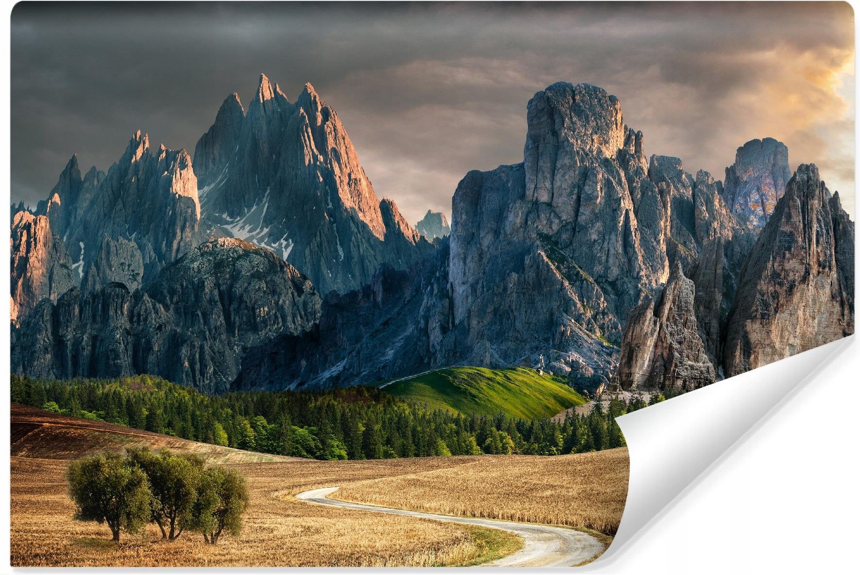 Wallepic Fototapeta Krajobraz 3D Góry Niebo Natura 405X270 - Opinie i ...