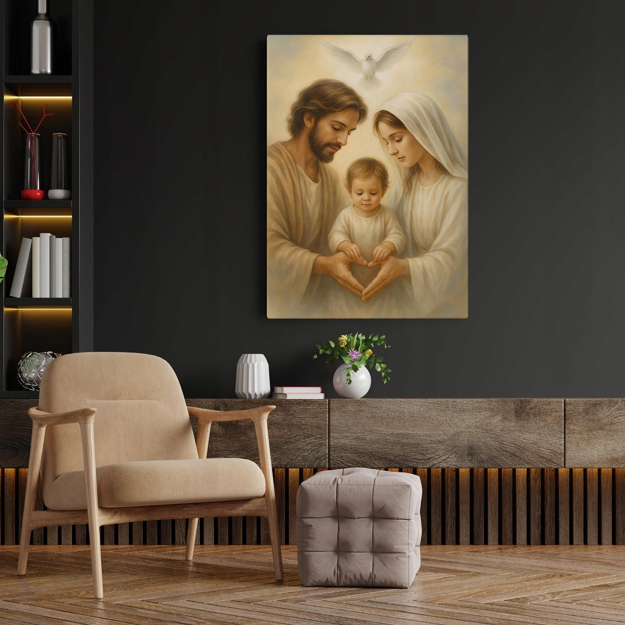 Obraz Na Płótnie „Święta Rodzina” Styl Malarski 30X40 Cm - Ceny i ...