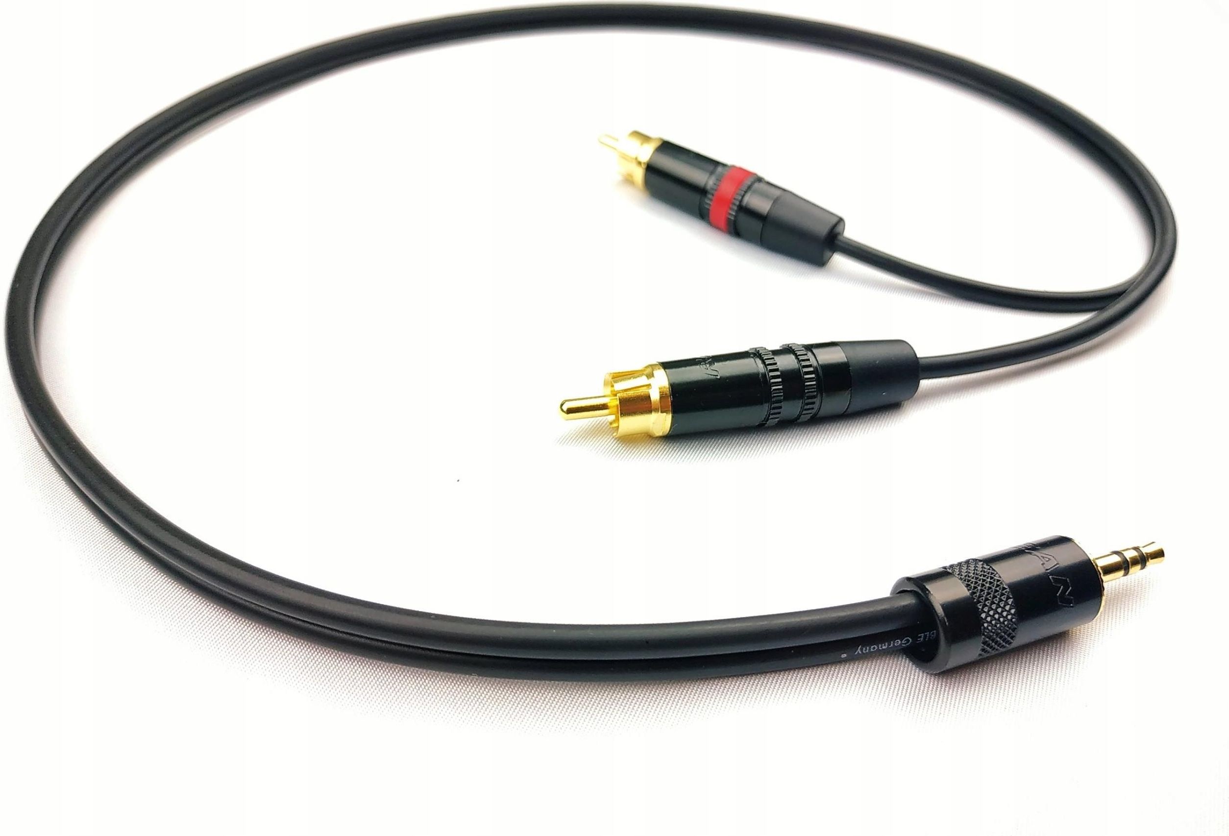 Lgj Group Sommer Onyx Kabel 2xRCA na mini jack Neutrik 8m - Opinie i ...