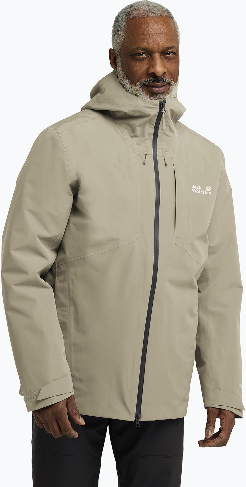 Jack Wolfskin Kurtka 3W1 Męska Icecape 3In1 Down Rds Linen - Ceny i ...