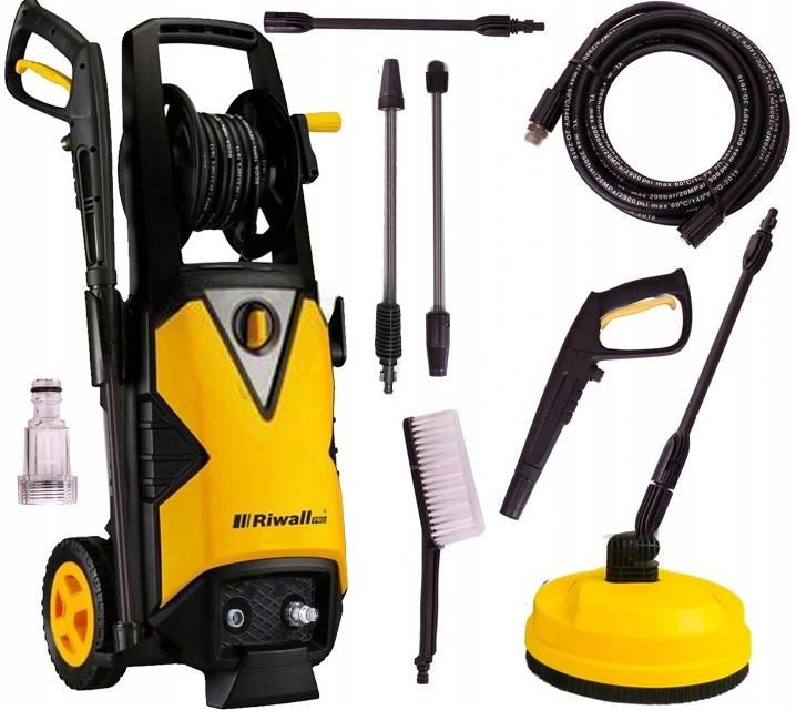Myjka ciśnieniowa Myjka Ciśnieniowa Riwall Repw 150 350 Bar Ew 2000 W Samossąca Mocna Pompa ...