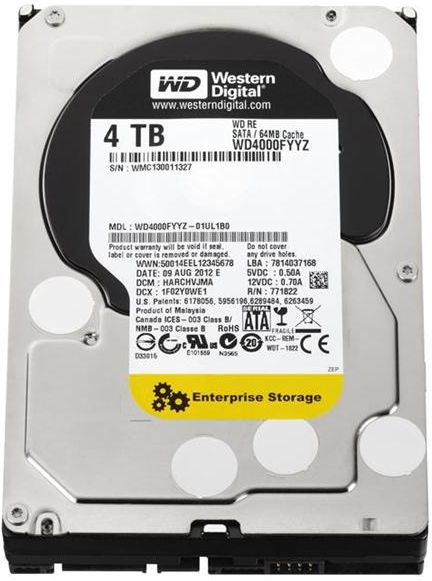 Dysk twardy WD Re 4TB 3,5 (WD4000FYYZ) - Opinie i ceny na Ceneo.pl