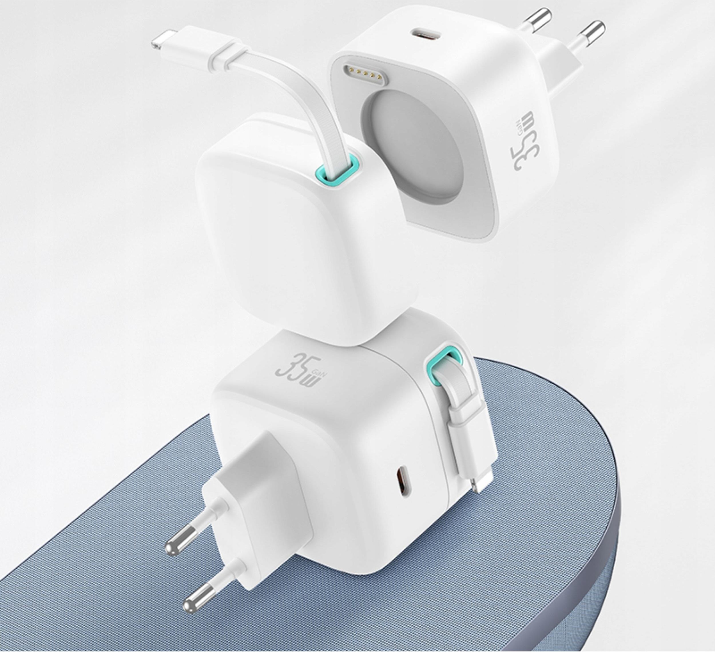 Ładowarka do telefonu P4Y Us Cc209 Usb C Lighning 35W Biała - Opinie i ...