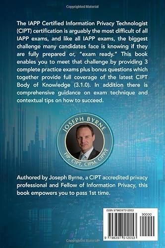 [AC] CIPT Exam Guide: Certified Information Privacy Technologist - Ceny ...
