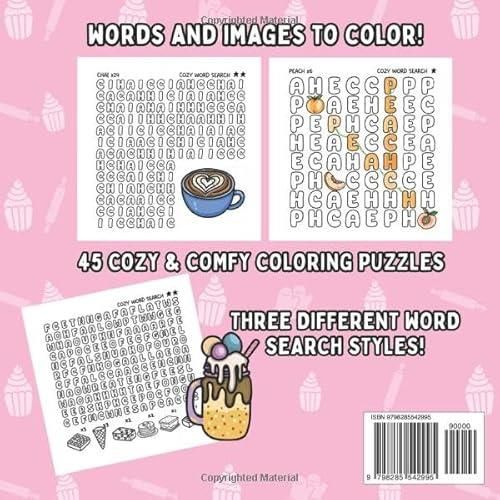 [AC] Cozy Word Search Sweet Bakery: A Cute & Comfy Colouring Word ...