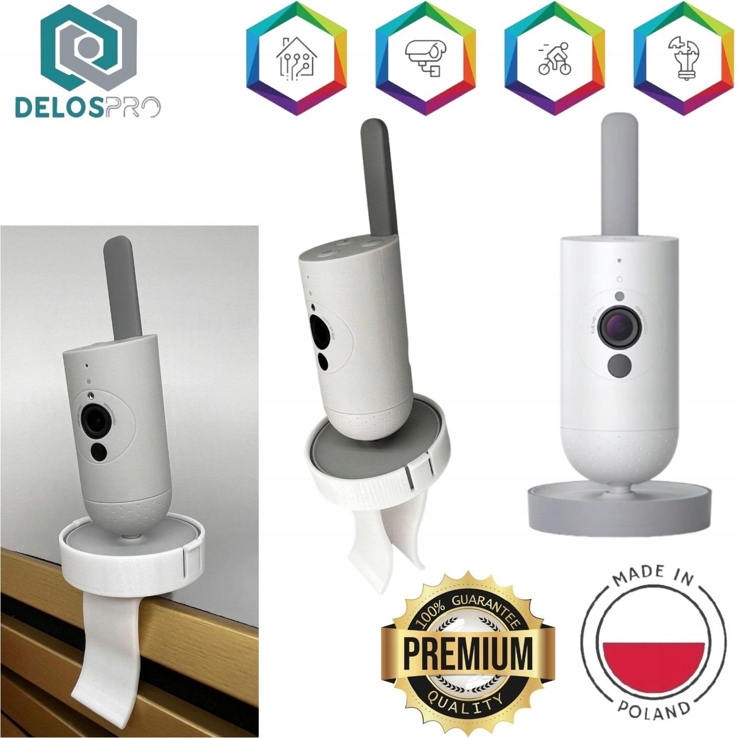 Delospro Uchwyt Bezinwazyjny Klips Do Philips Avent Scd923/26 15 Stopni ...