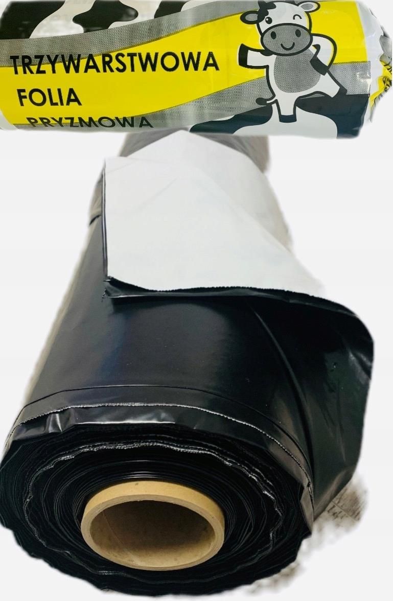 Warter Polymers Folia Kiszonkarska 8X33 Czarno-Biała 100 Mikronów ...