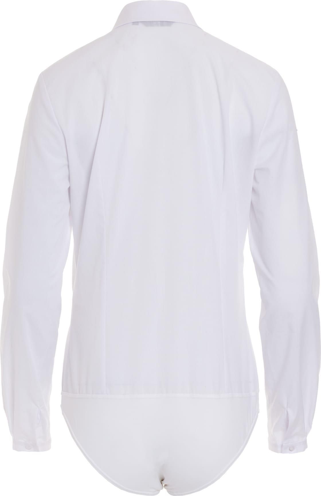 Elegancka biała koszula body - K78 (kolor biały, rozmiar 36) - Ceny i ...