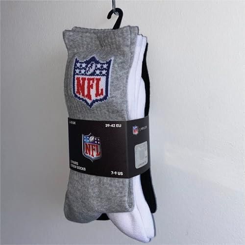 [AC] NFL SHIELD 6pk Crew Socks - MGR/WHT/BLK - 43/46 - Ceny i opinie ...