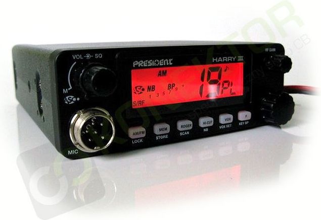 CB Radio President Harry Iii Asc Red [Tuning Konektor] - Opinie i ceny ...